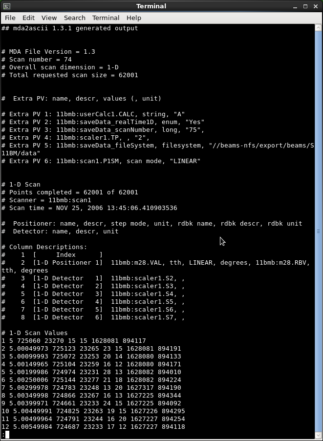 Synchrotron Data Collection Packages | Advanced Photon Source